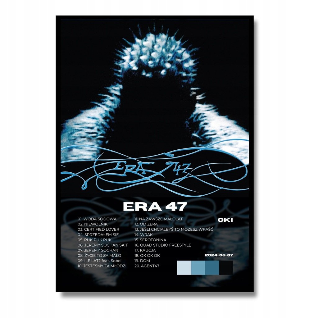 Plakat OKI ERA47 Prezent dla chłopaka dziewczyny album w ramce na ...