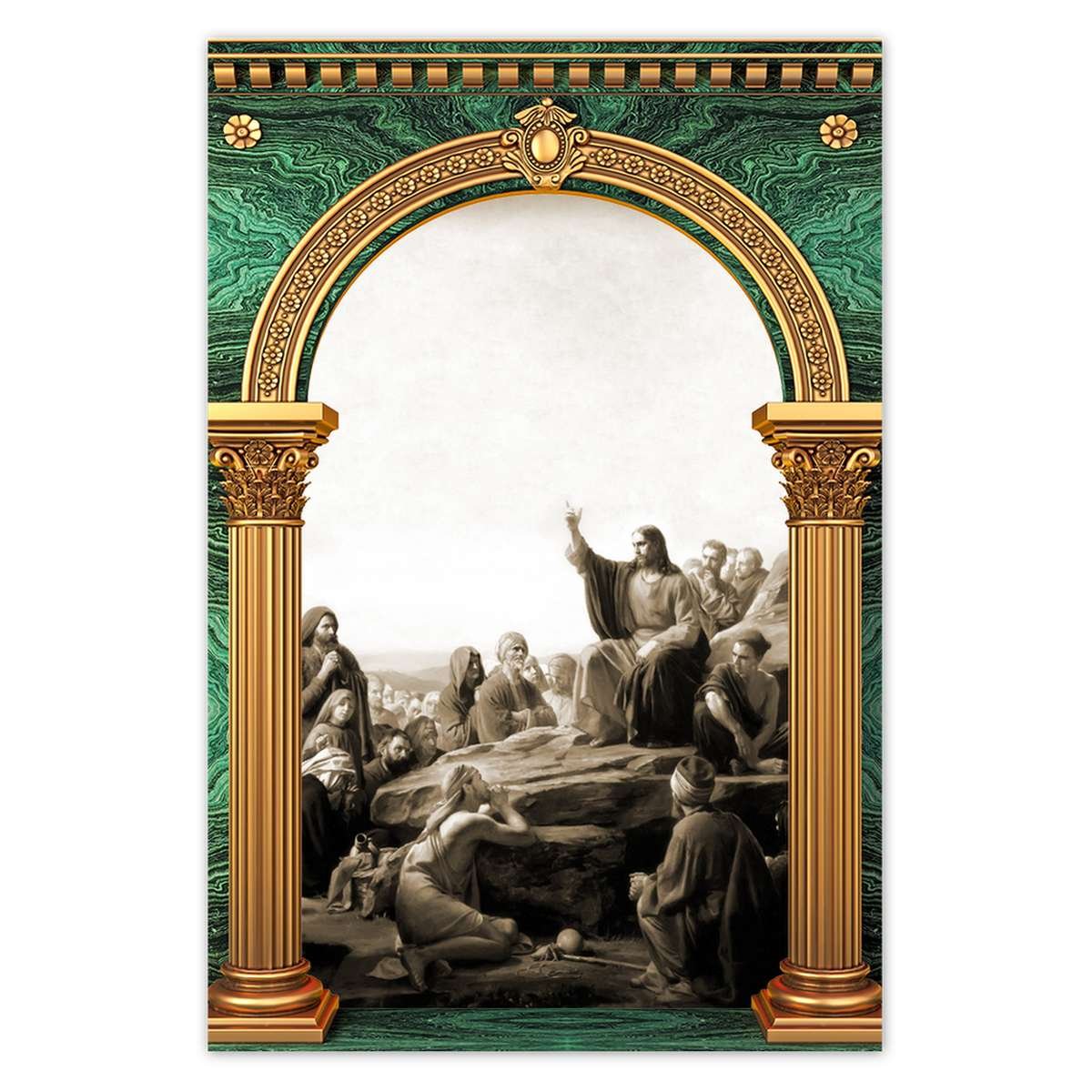 Plakat Osiem błogosławieństw, 40x60 cm - ZeSmakiem | Sklep EMPIK.COM