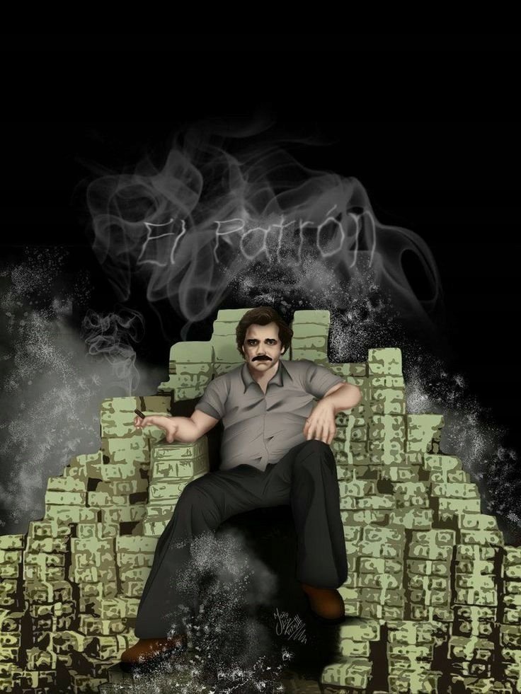 Plakat Pablo Escobar Narcos Serial 30x21 cm - Atram | Sklep EMPIK.COM