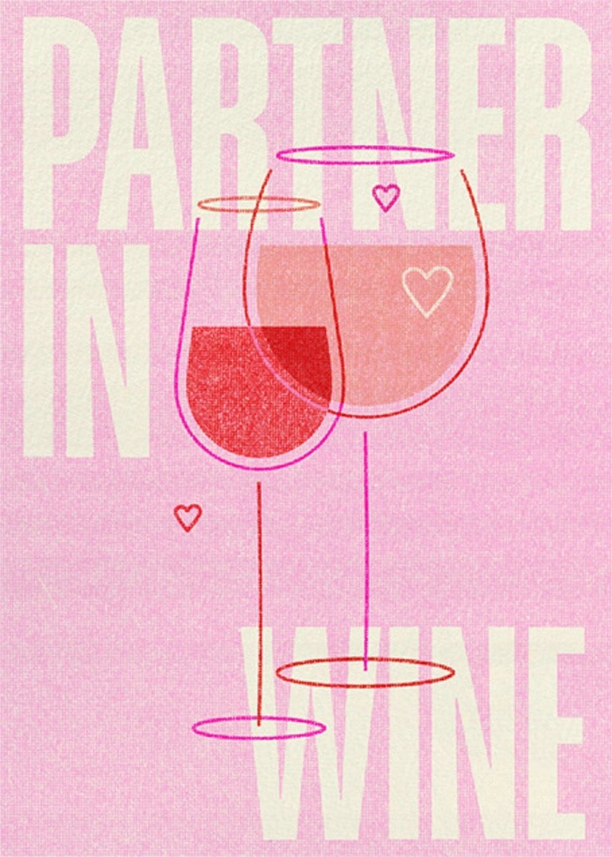 Plakat Partner in Wine wino Retro Vintage 100x70 cm - Atram | Sklep ...