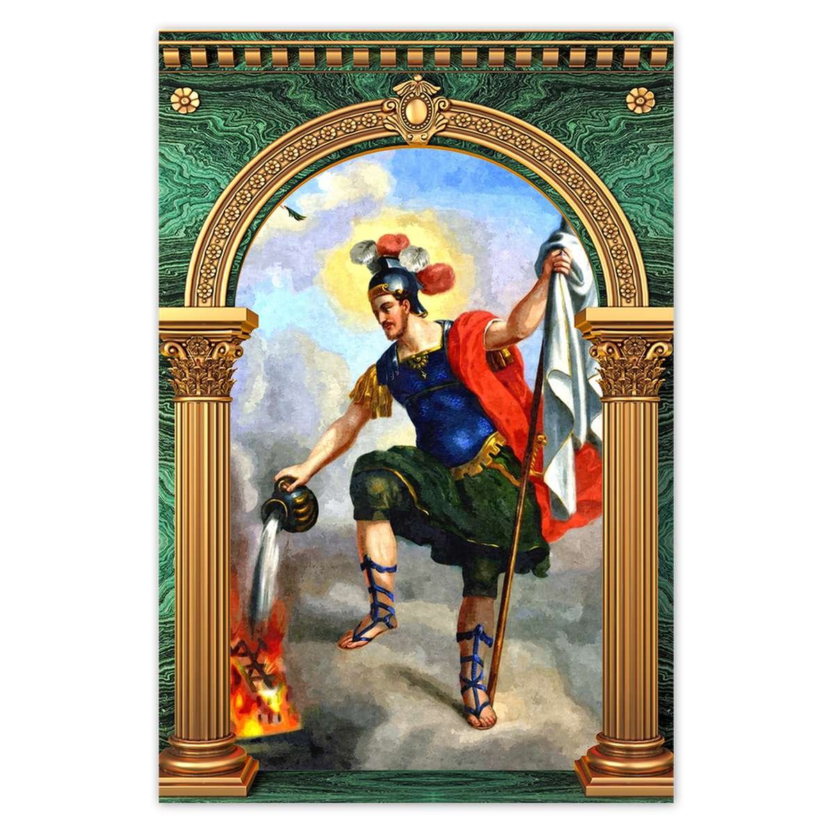 Plakat Patron strażaków św Florian, 40x60 cm - ZeSmakiem | Sklep EMPIK.COM