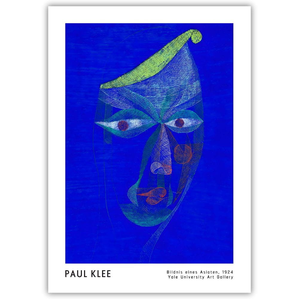 plakat paul klee bildnis eines asiaten 50x70 - Neoformat | Sklep EMPIK.COM