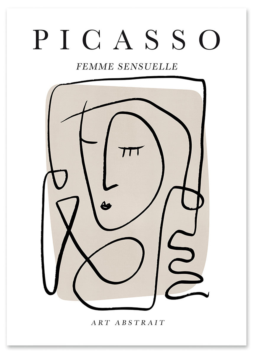 Plakat Picasso portret 40x50 cm - Hog Studio | Sklep EMPIK.COM