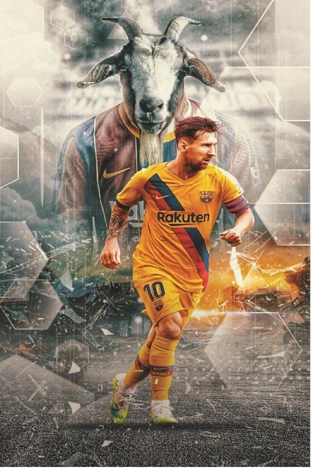 Plakat Piłkarski Lionel Messi Fc Barcelona 40x30 - Atram | Sklep EMPIK.COM