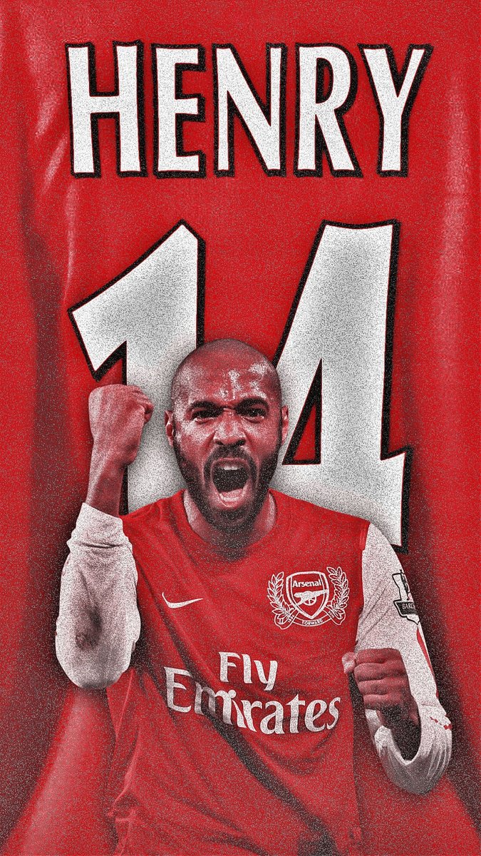 Plakat Piłkarski Thierry Henry Arsenal FC 50x40 cm - Atram | Sklep ...