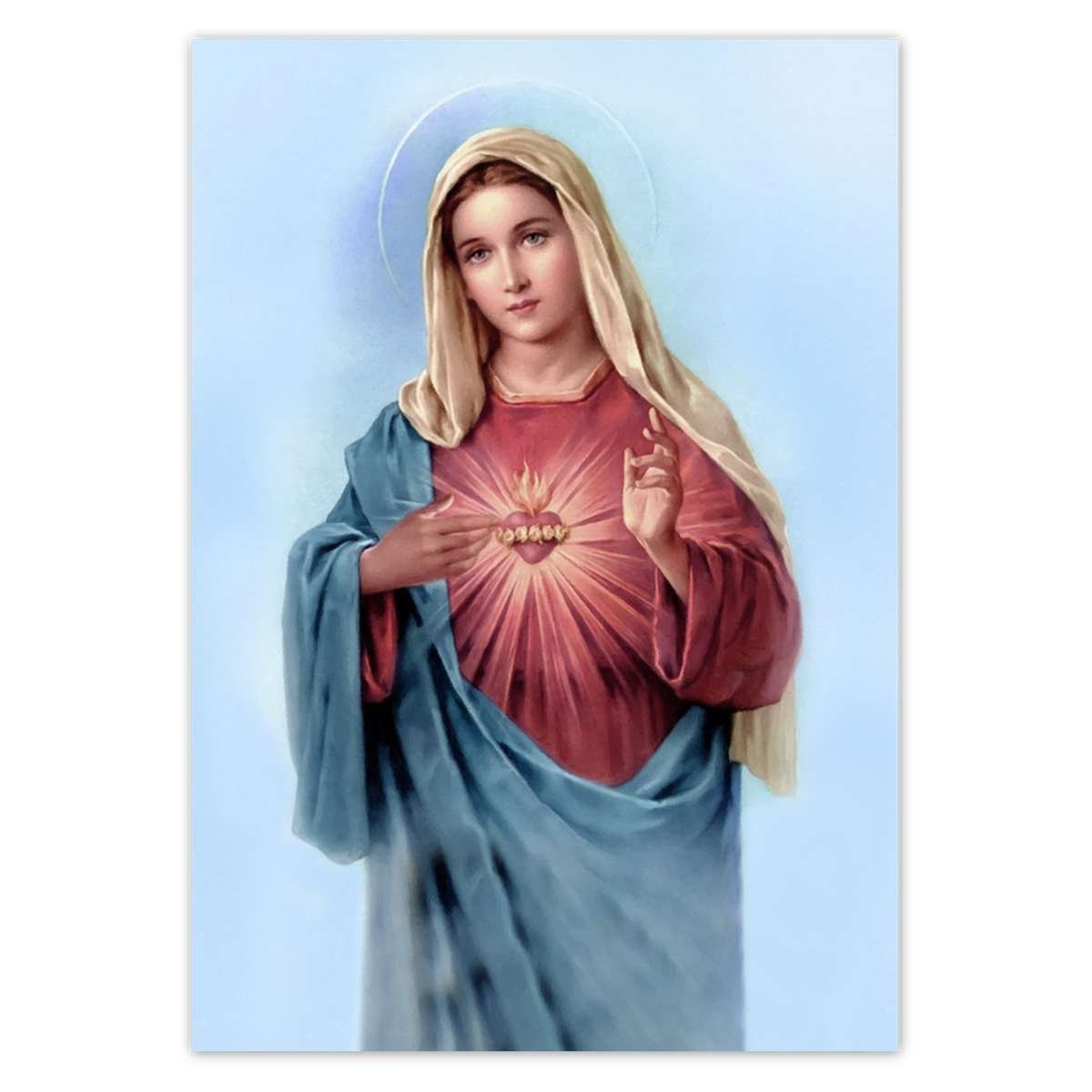 Plakat pionowy Matka Boska Maryja Maria, 59,4x84,1 cm - ZeSmakiem ...
