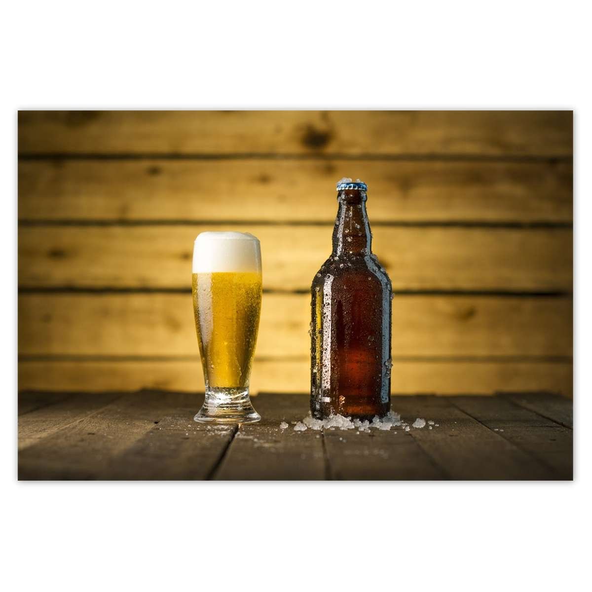 Plakat Piwko, 60x40 cm - ZeSmakiem | Sklep EMPIK.COM