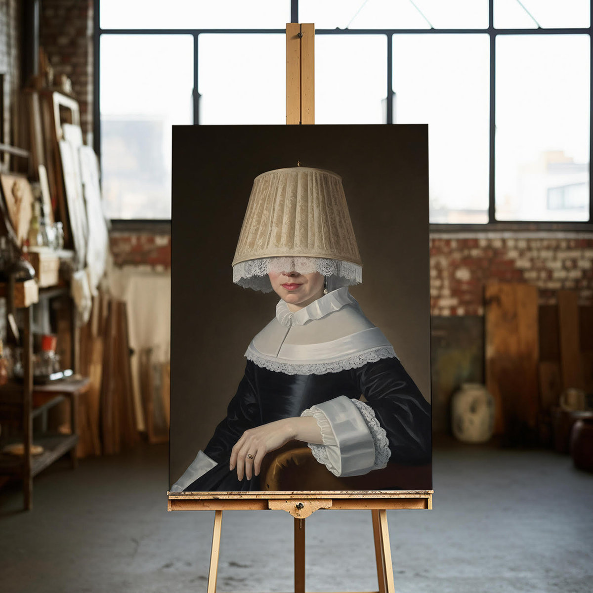 Plakat Pod kloszem Lady Shade 40x50 cm - Hog Studio | Sklep EMPIK.COM