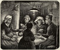 Plakat, Potato Eaters, Vincent van Gogh, 70x50 cm - reinders | Sklep ...