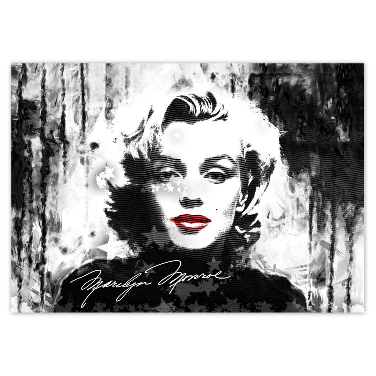 Plakat poziomy Marilyn Monroe, 59,4x42 cm - ZeSmakiem | Sklep EMPIK.COM