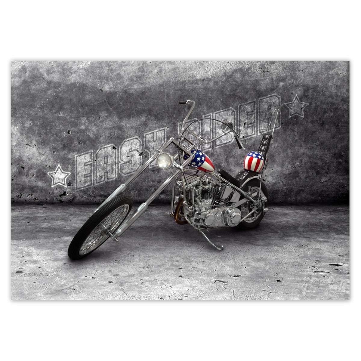 Plakat poziomy Motor Easy Rider, 59,4x42 cm - ZeSmakiem | Sklep EMPIK.COM