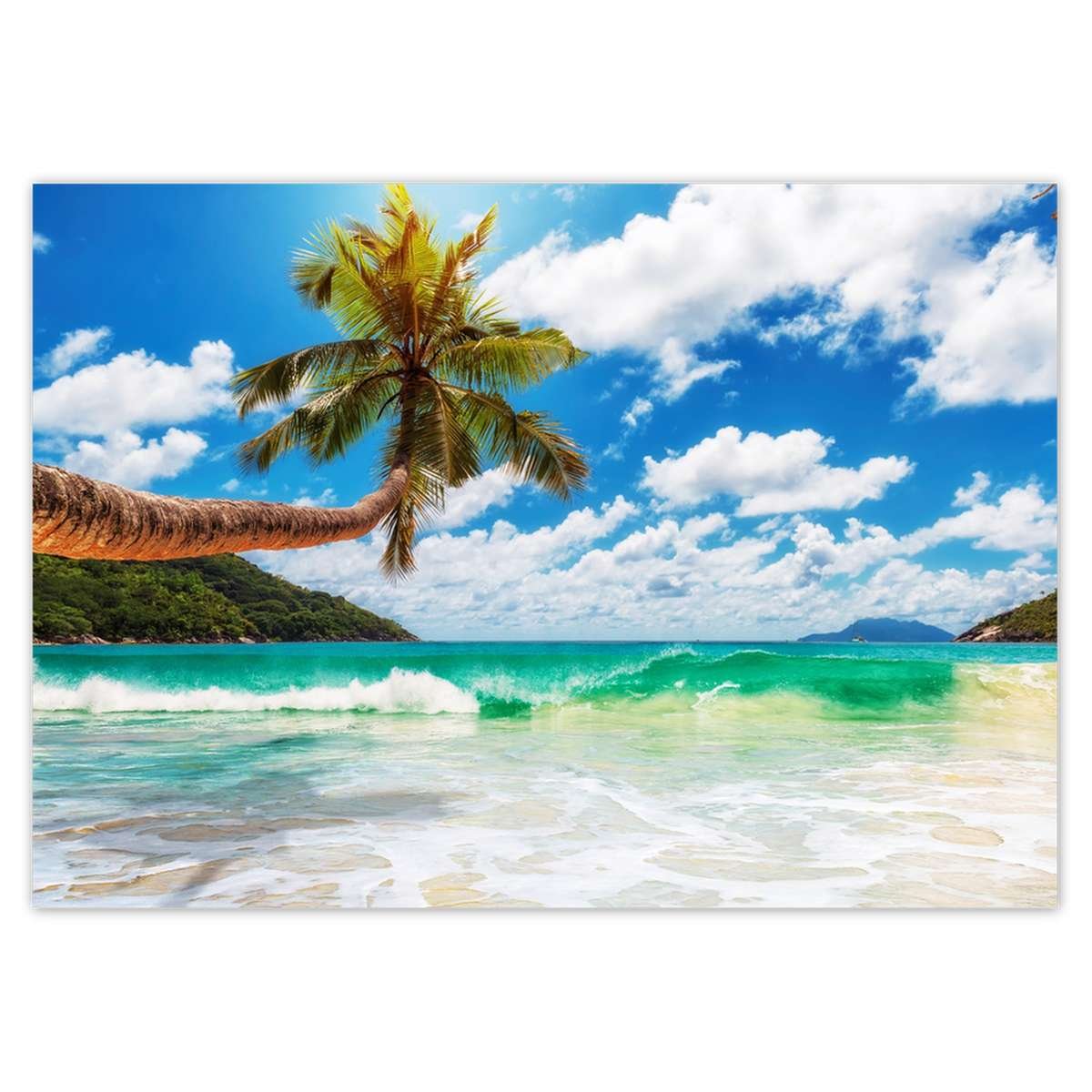 Plakat poziomy Tropiki Pejzaż Palmy, 118,9x84,1 cm - ZeSmakiem | Sklep ...