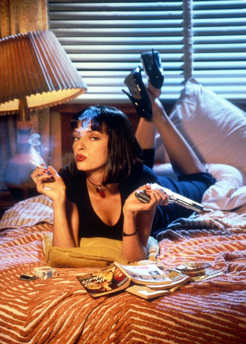 Plakat PULP FICTION EMA THURMAN Obraz Vintage Retro 91,5x61 cm #3 - Atram | Sklep EMPIK.COM
