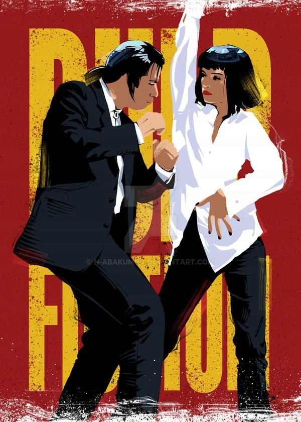 Plakat Pulp Fiction Obraz Vintage Retro 61x91,5 cm #6 - Atram | Sklep ...