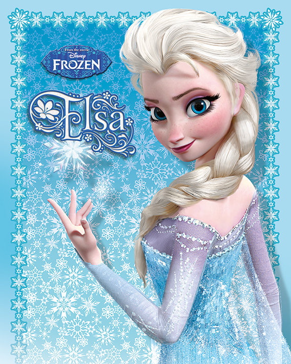 Plakat PYRAMID INTERNATIONAL, Frozen (Elsa), 40x50 cm - Pyramid ...