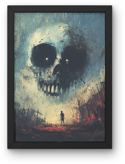 Plakat - Randka ze śmiercią 61x91 - Harry Monkey | Sklep EMPIK.COM