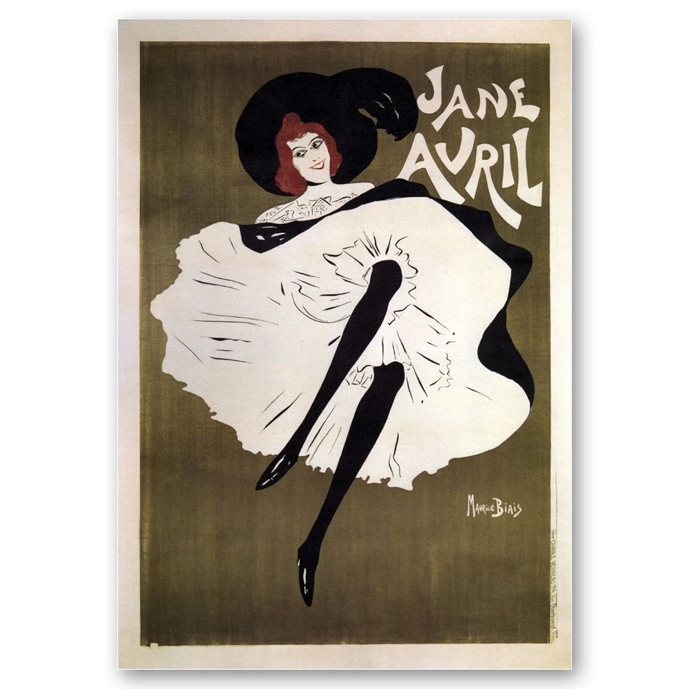 Plakat Reklamowy Jane Avril 50x70 - Legendarte | Sklep EMPIK.COM