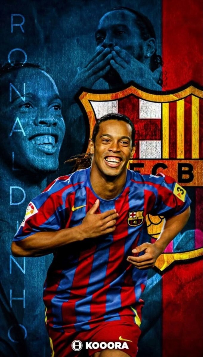 Plakat Ronaldinho Gaucho Fc Barcelona Barca 40x30 cm - Atram | Sklep ...