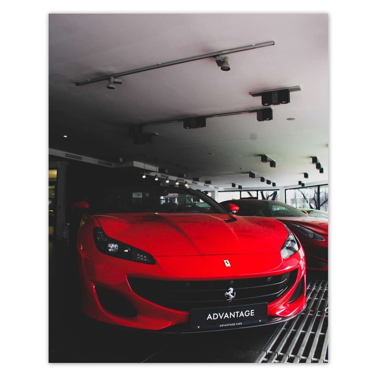 Plakat Samochód Ferrari, 40x50 cm - ZeSmakiem | Sklep EMPIK.COM