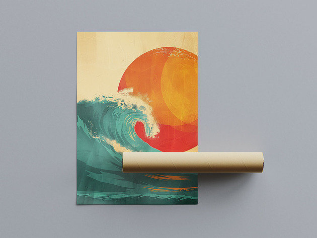 Plakat - Sea adventures 2 61x91 - Harry Monkey | Sklep EMPIK.COM