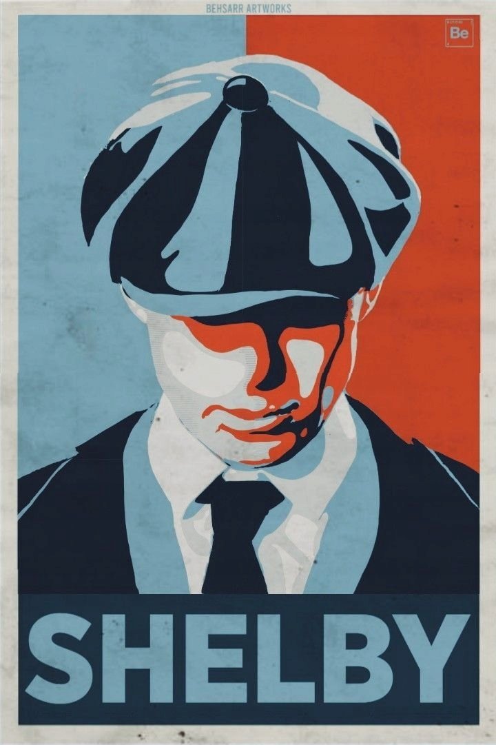 Plakat Shelby Peaky Blinders Vintage Retro 91,5x61 - Atram | Sklep EMPIK.COM