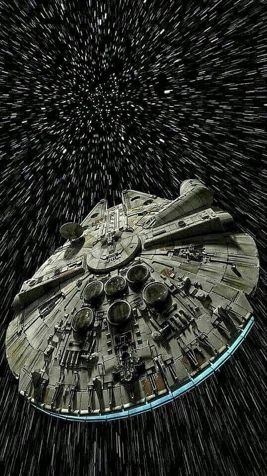 Plakat STAR WARS Falcon Statek Kosmiczny 30x21 cm - Atram | Sklep EMPIK.COM