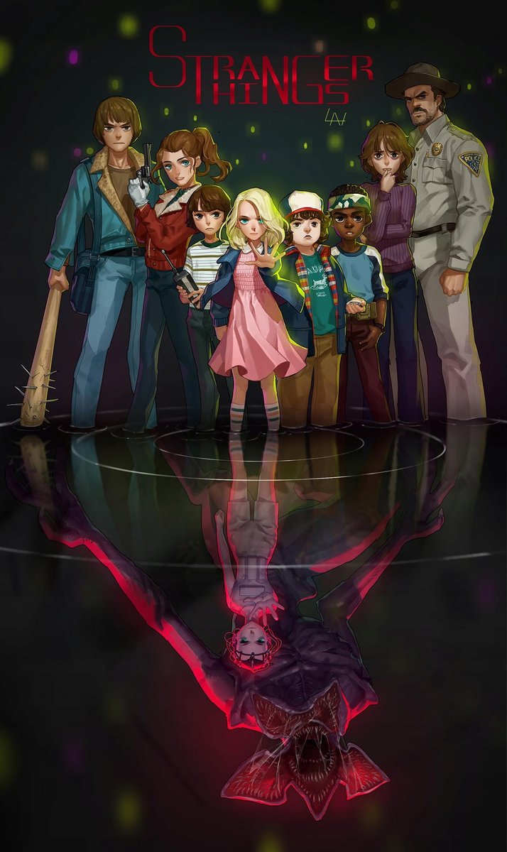 Plakat Stranger Things serial 100x70 cm - Atram | Sklep EMPIK.COM