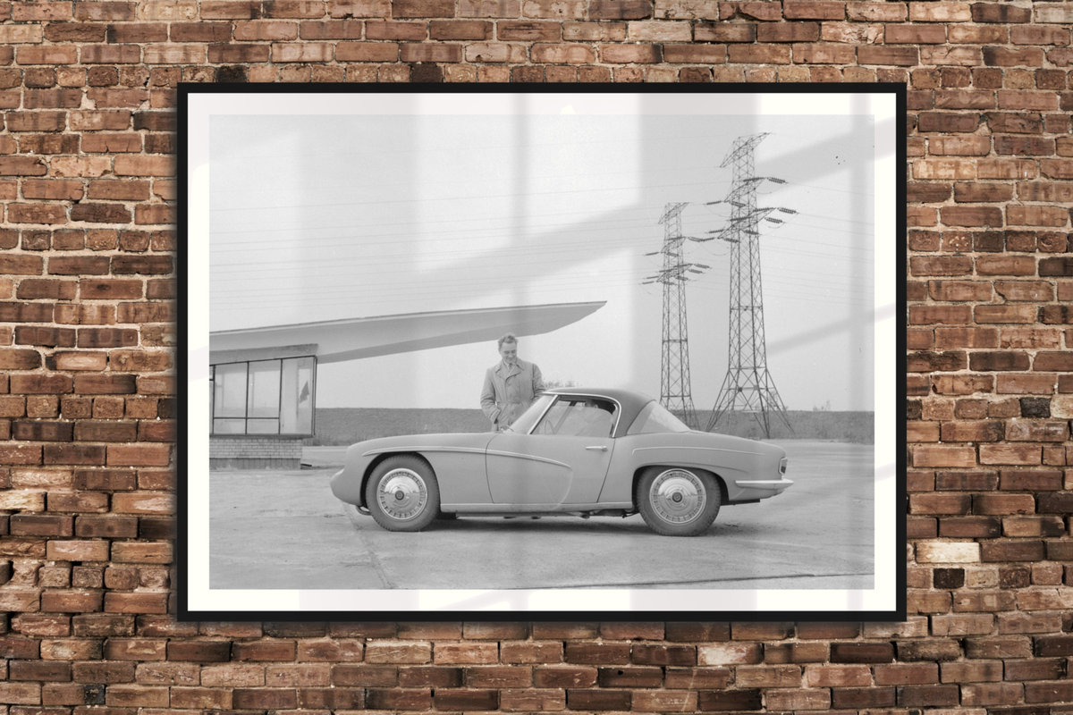 Plakat Syrena Sport legendarny samochód 70x50 cm / DodoPrint ...