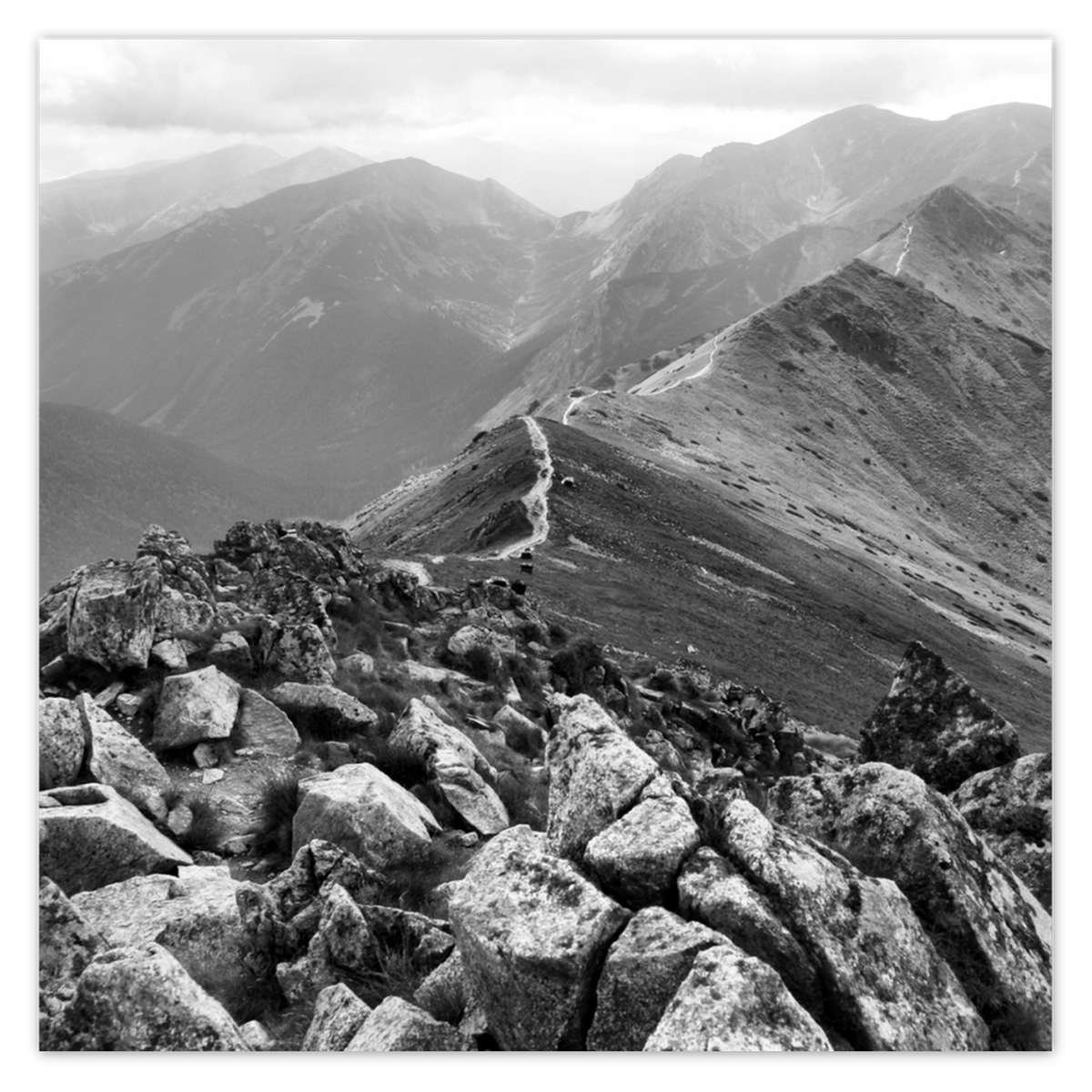 Plakat Tatry Polskie góry, 140x140 cm - ZeSmakiem | Sklep EMPIK.COM