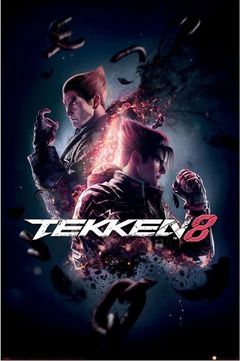 Plakat Tekken 8 Bijatyka plakaty na ścianę dla graczy 61x91,5 cm ...