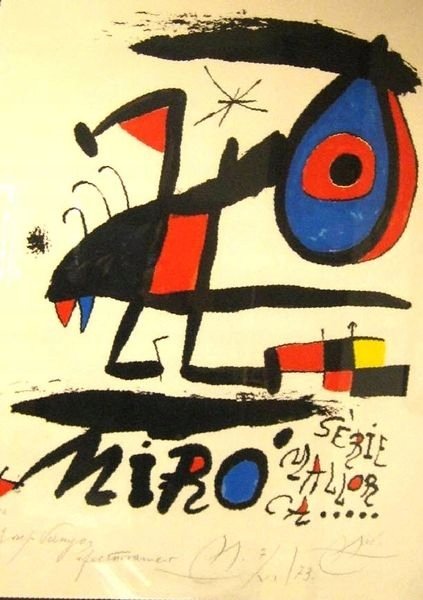 Plakat The Farm Miró Joan Miro ART Sztuka Obraz Vintage Retro 100x70 cm ...