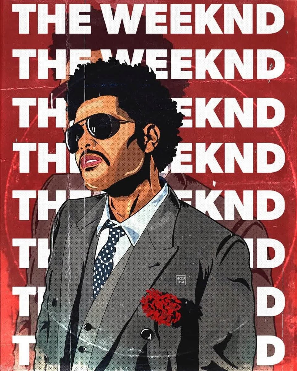 Plakat The Weeknd Weekend Vintage Retro 70x50 cm #5 - Atram | Sklep ...