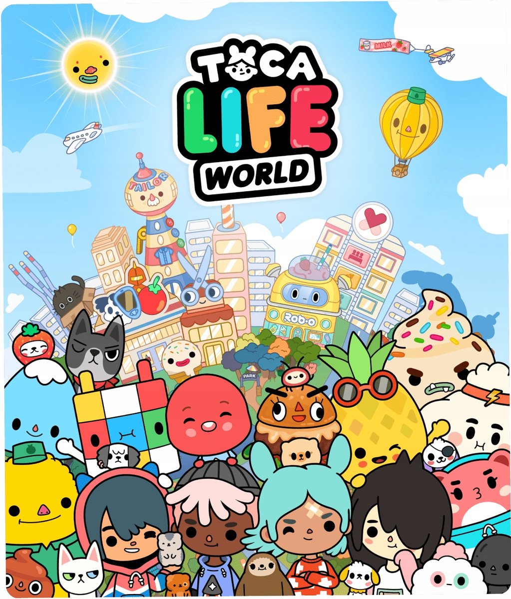 Plakat TOCA BOCA LIFE WORLD GRA OBRAZ 100x70 cm #5 - Atram | Sklep ...