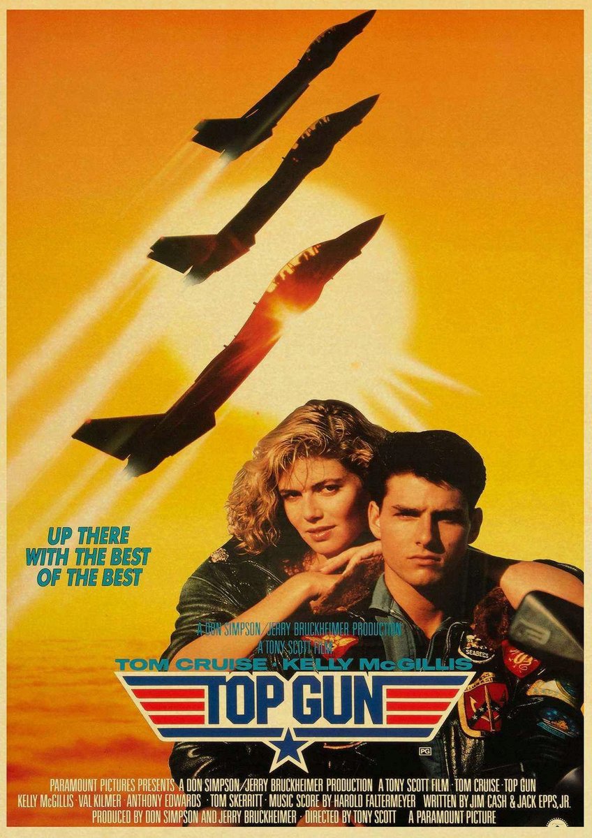 Plakat TOP GUN Maverick Tom Cruise 50x40 cm #5 - Atram | Sklep EMPIK.COM