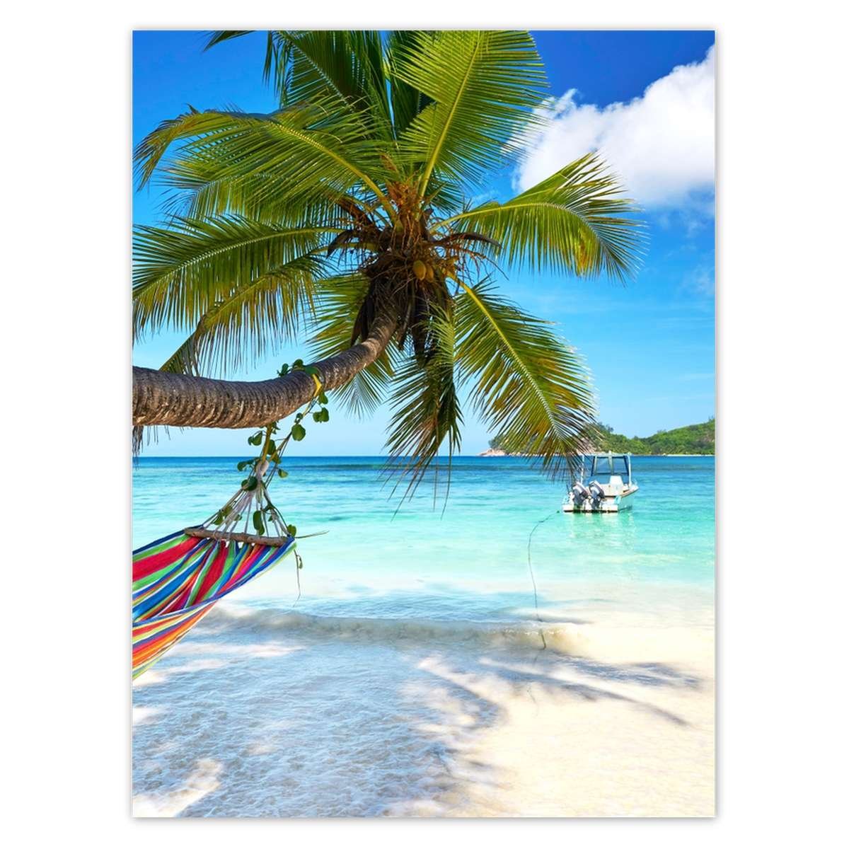 Plakat Tropiki Pejzaże Palmy, 100x135 cm - ZeSmakiem | Sklep EMPIK.COM