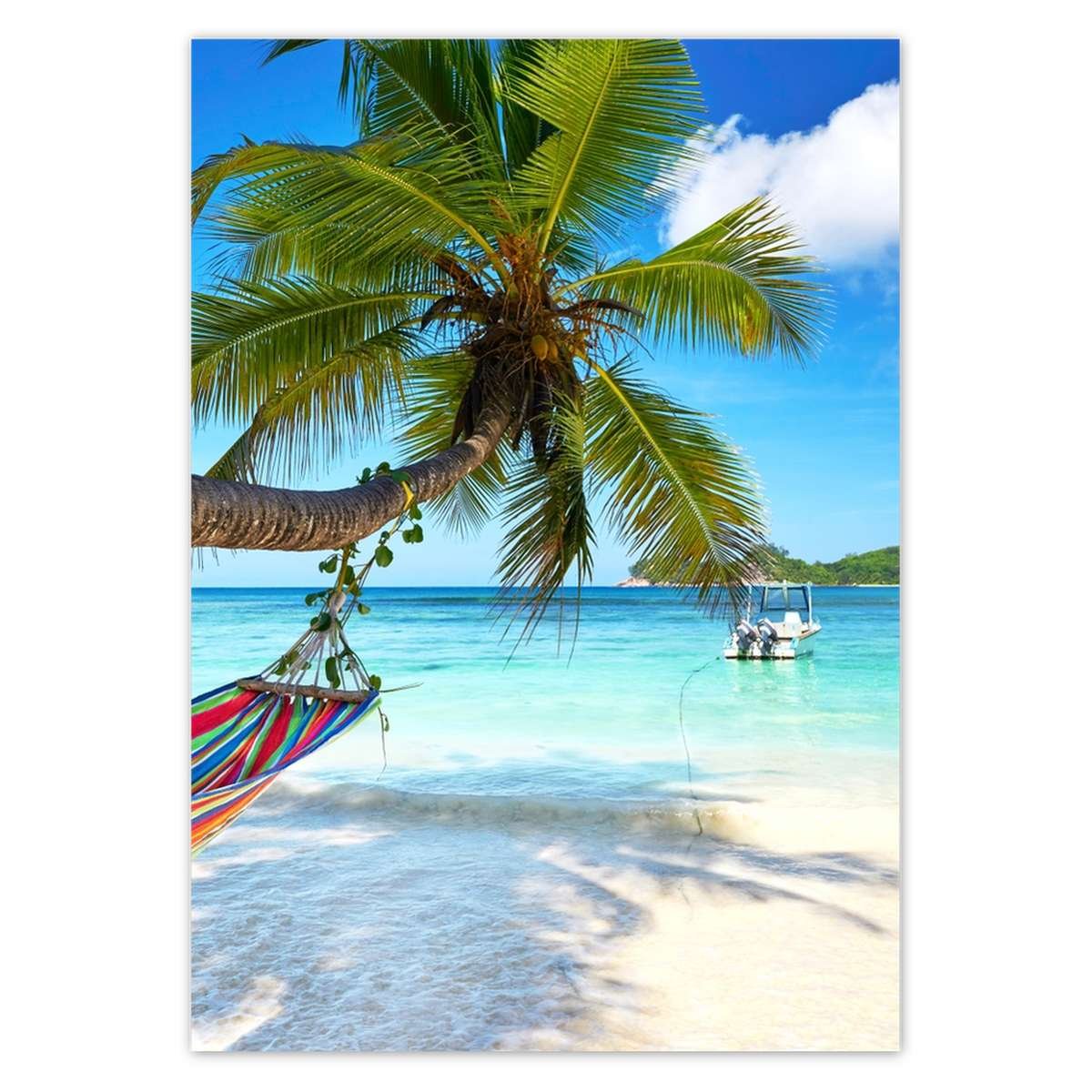 Plakat Tropiki Pejzaże Palmy, 70x100 cm - ZeSmakiem | Sklep EMPIK.COM