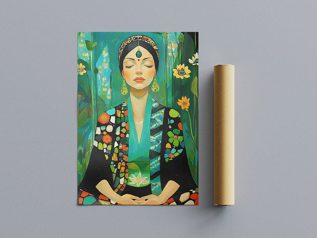 Plakat - Tu i Teraz 70x100 - Harry Monkey | Sklep EMPIK.COM