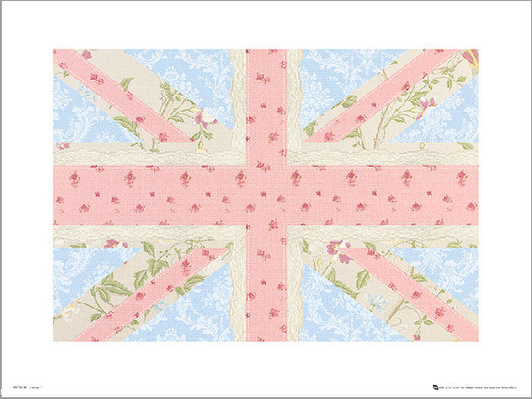 Plakat, Union Flag Craft, 50x40 cm - Inny producent | Sklep EMPIK.COM