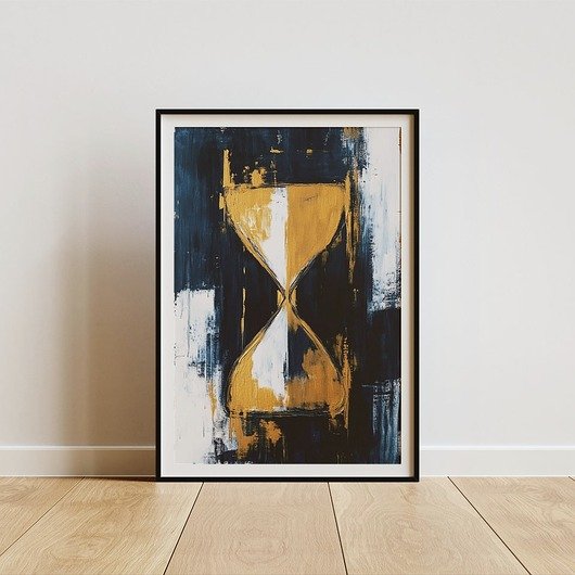 Plakat - Upływający czas 30x40 - Harry Monkey | Sklep EMPIK.COM