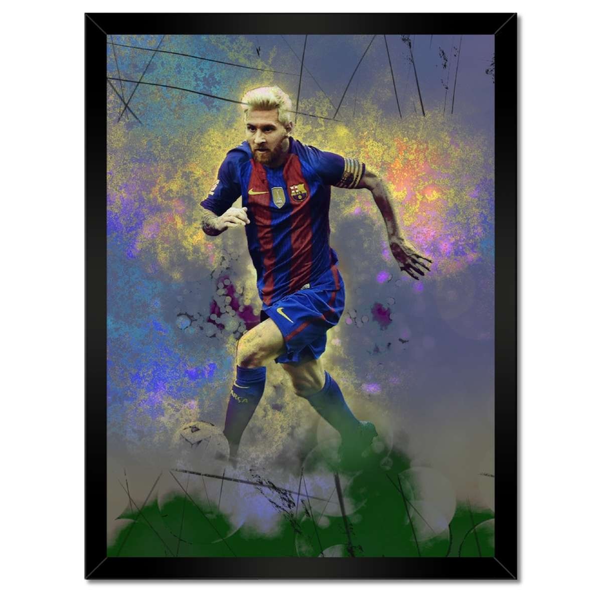 Plakat w ramie 30x40 Lionel Messi - ZeSmakiem | Sklep EMPIK.COM