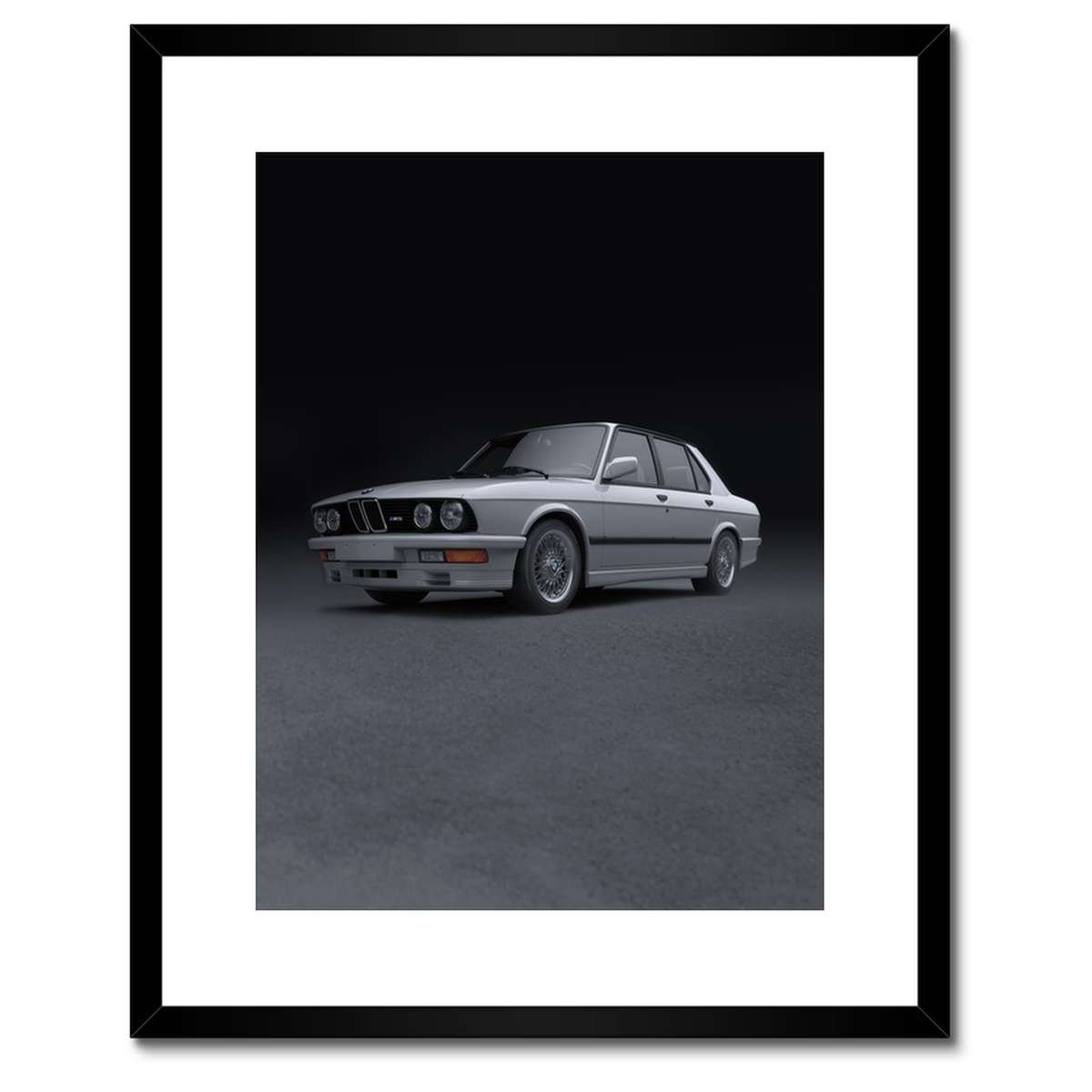 Plakat w ramie 40x50 BMW M5 Rekin Klasyk - ZeSmakiem | Sklep EMPIK.COM