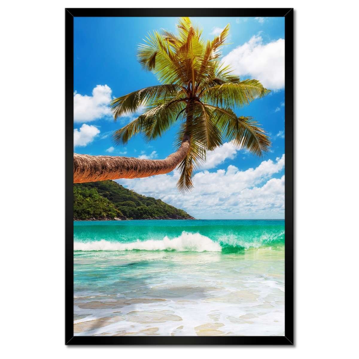 Plakat w ramie 40x60 Tropiki Pejzaż Palmy - ZeSmakiem | Sklep EMPIK.COM