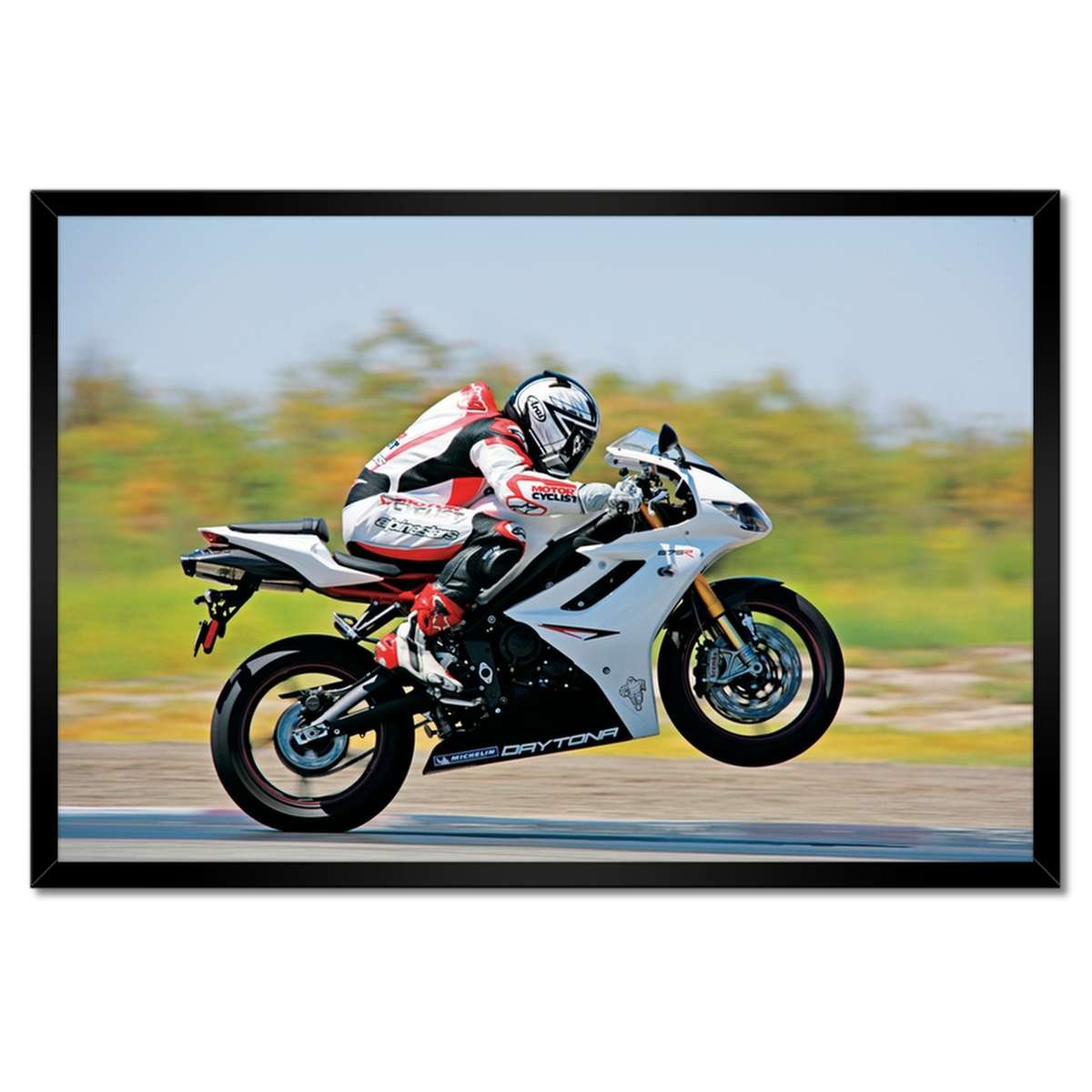 Plakat w ramie 60x40 Ścigacz motocykl Motor - ZeSmakiem | Sklep EMPIK.COM