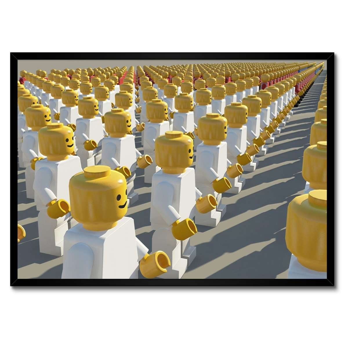 Plakat w ramie 70x50 Armia ludzików - ZeSmakiem | Sklep EMPIK.COM