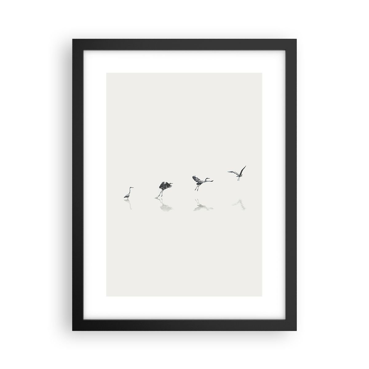 Plakat w ramie Arttor Cztery proste kroki - 30x40 cm - Plakat w czarnej ... Plakat w ramie Arttor Cztery proste kroki - 30x40 cm - Plakat w czarnej ...