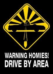 plakat WARNING HOMIES - Pyramid | Sklep EMPIK.COM