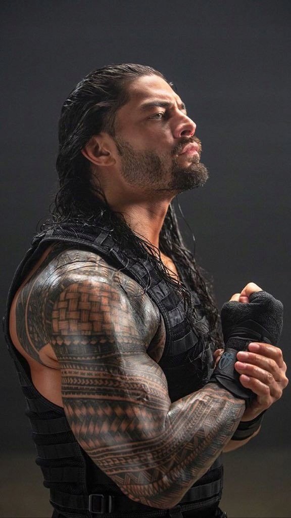 Plakat WWE Roman Reigns Wrestling 40x30 cm Obraz - Atram | Sklep EMPIK.COM