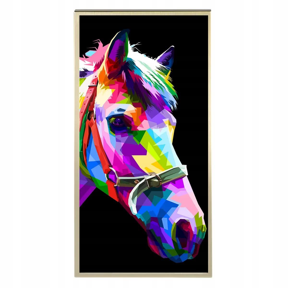 PLAKAT XL 60x120cm POP ART KOŃ GEOMETRYCZNE Wzory - Inna marka | Sklep ...