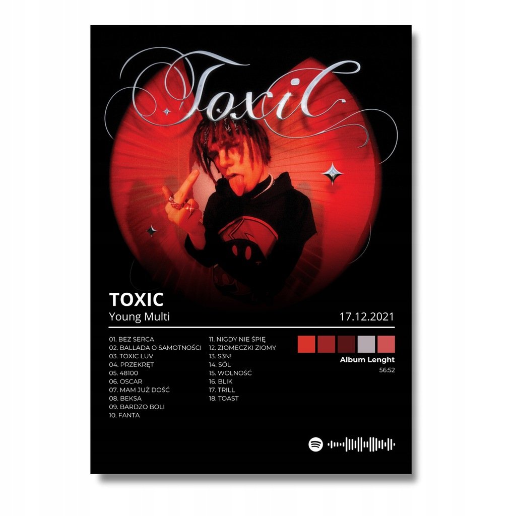 Plakat Young Multi Prezent Pomysł dla chłopaka dziewczyny obraz bez ...