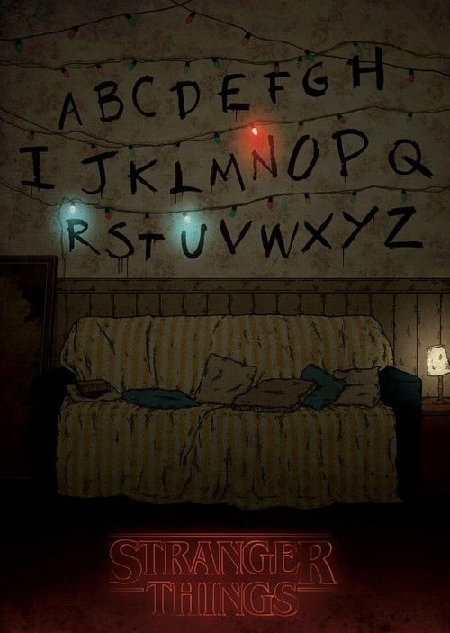 Plakat z serialu Stranger Things R U N 50x40 cm - Atram | Sklep EMPIK.COM